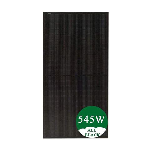 High Density Full Black 370w Solar Panel Full Black Solar Panel 550w