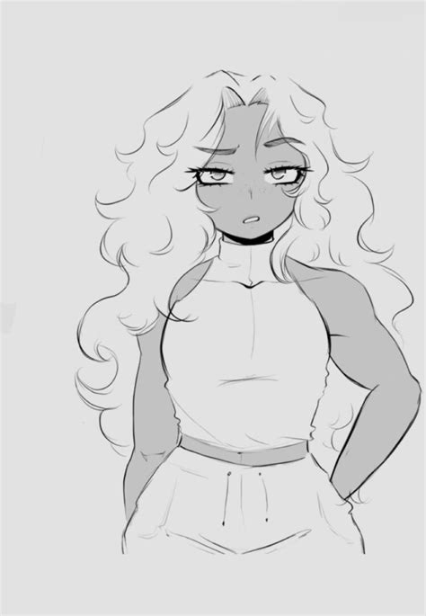 Female Drawing Base Body Base Drawing Anime Female Ba