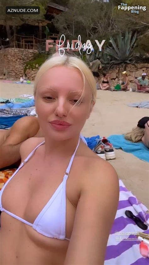 Alexandra Stan Sexy Beach Pics Aznude