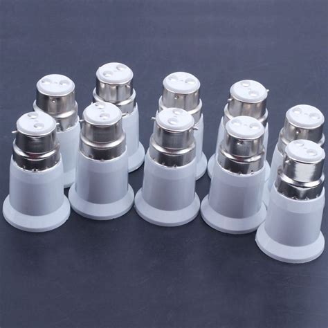 10 Pack B22 E27 Socket Converter Led Lamp Socket Grandado