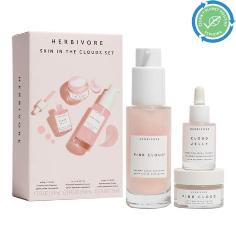 Buy Herbivore Botanicals Skin In The Clouds Mini Skincare Set Sephora