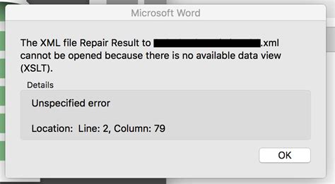Excel For Mac We Found A Problem With Some Content In Xxxxxxlsx