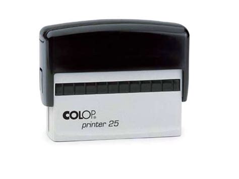 Stempel Printer 25 Med Knivskarpe Stempelaftryk
