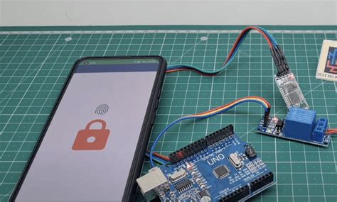 Fingerprint Based Door Lock Using Bluetooth