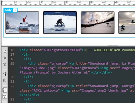 Ajatix Lightbox Dreamweaver Extension Quickstart Guide