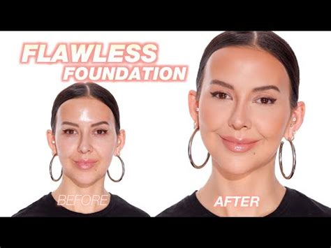 Flawless Full Coverage Foundation Tutorial YouTube