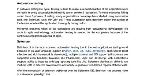 Automation Testing And Selenium Tudip Technologies By Tudip Issuu