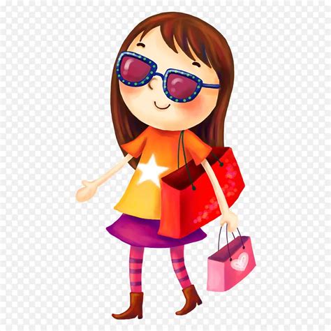 逛街的小女孩png图片素材下载图片编号yzlrrlzy 免抠素材网