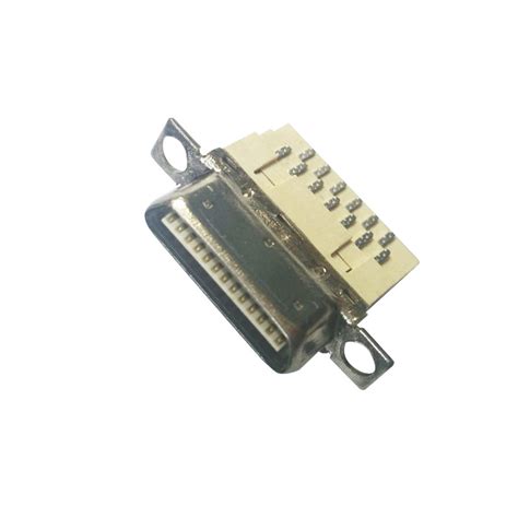 Headers Right Angle Mount Scsi Mdr 26 Pin Female Connector On Pcb