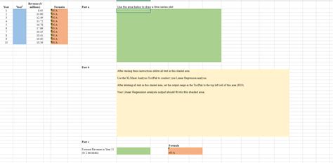 Solved Use The Area Below To Draw A Time Series Plot After Chegg Com