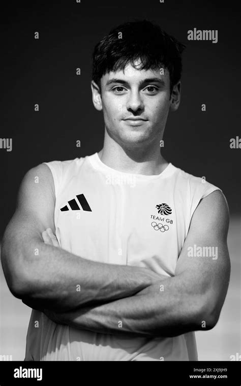 Team Gbs Tom Daley Following A Training Session At The London Aquatics