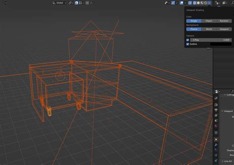 How Do I Turn Off This Hidden Line Mode In Wireframe View Blender