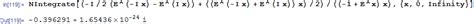 Calculus And Analysis Strange Integration Mathematica Stack Exchange