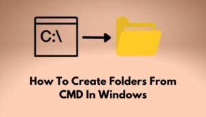 How To Create Folders From CMD In Windows Tested Methods