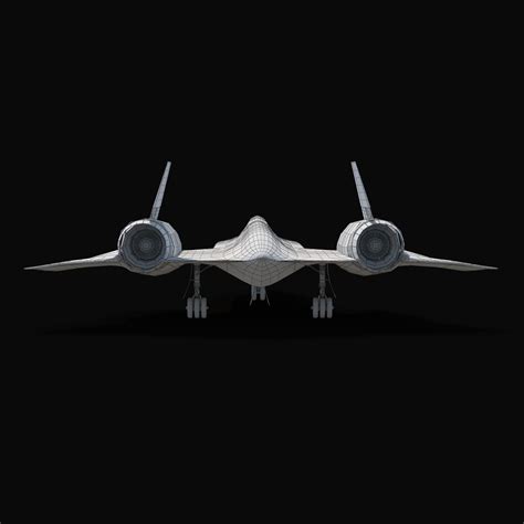 Sr 71 Blackbird 3d Model 119 Max Fbx Obj 3ds Ma Free3d
