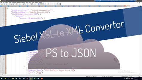 Siebel Crm 239 Ps To Json Convertor Revisited The Siebel Hub