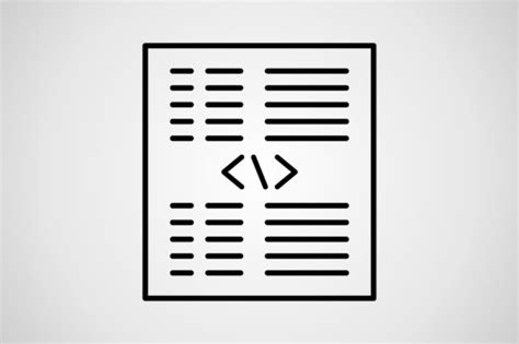 piece of code icon graphic by jm graphics · creative fabrica