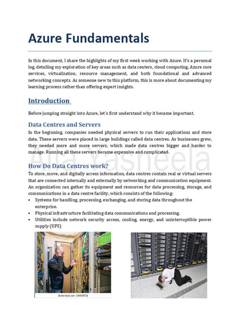 Azure Fundamentals Pdf Cloud Computing Virtualization