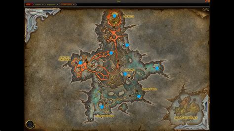 Dragonriding Tree And All Glyph Locations World Of Warcraft The War