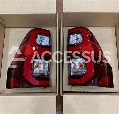 Lanternas Traseira Full Led Hilux A Par Accessus Brasil