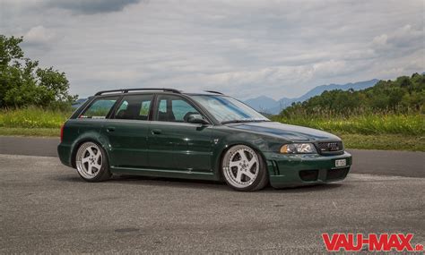 Gipfelstürmer in Goodwood Green Tierisch tiefer Audi RS4 B5 mit 500 PS
