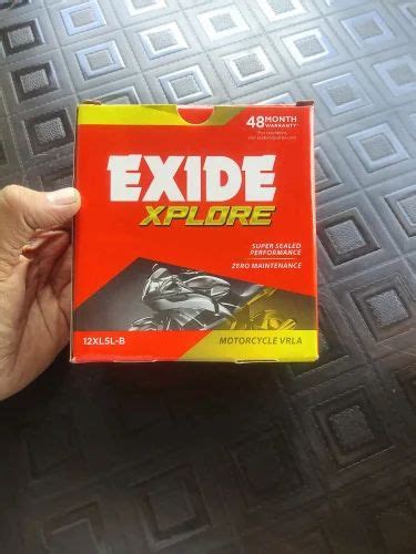 Exide Xplore Bike Battery At ₹ 1550piece Exide Motorcycle Batteries