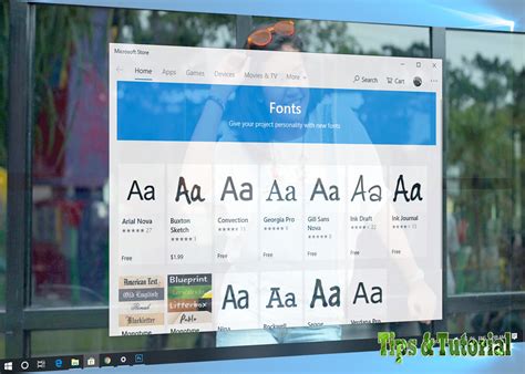 Cara Download Font Dari Microsoft Store Di Windows 10