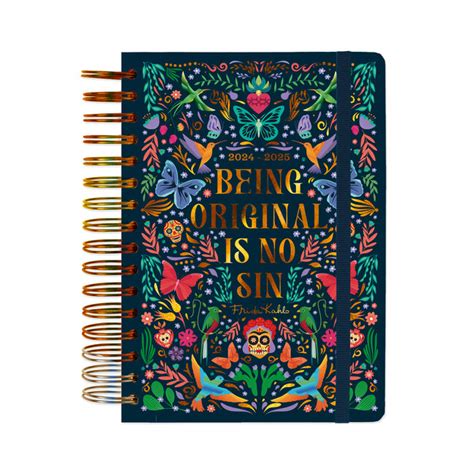 A5 Frida Kahlo School Day Diary 2024 2025 Aug July Buy