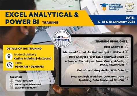 Excel Powerbi Training Pivot Hrdcorp Analytics Careergrowth