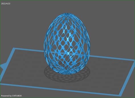 Stl File Voronoid Egg 🥚 ・model To Download And 3d Print・cults