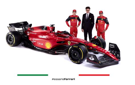 LA NUOVA FERRARI SVELATA LA F1 75 BINOTTO MACCHINA CORAGGIOSA Tv