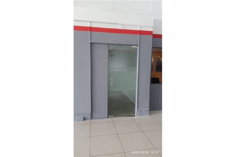 Frameless Tempered Glass Door Shelton Mart Office Furniture