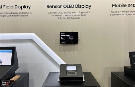 Samsungs New Sensor Oled Display Can Read Fingerprints Anywhere On The