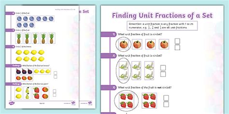 👉 Finding Unit Fractions Of A Set Twinkl Ks2 Twinkl