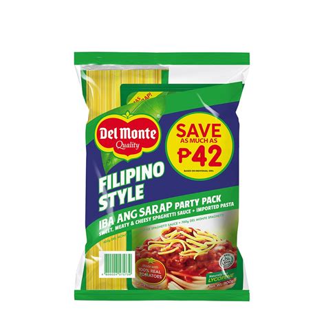 Del Monte Filipino Style Spaghetti Sauce Recipe Home Alqu
