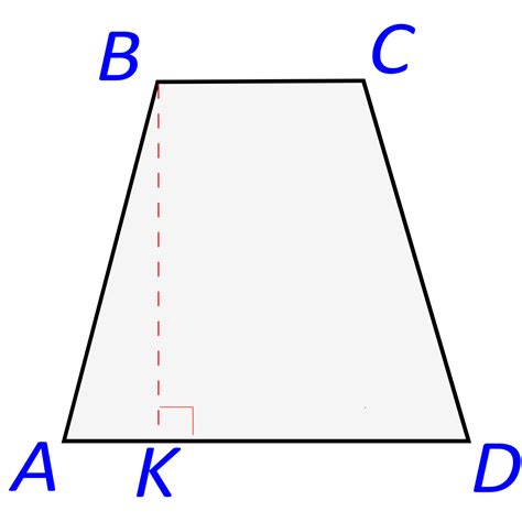 Площадь равнобедренной трапеции онлайн калькулятор