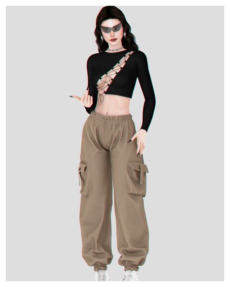🌆 Downtown Girl Set 🌆 Backtrack Sims 4 Mods Clothes Sims Sims 4