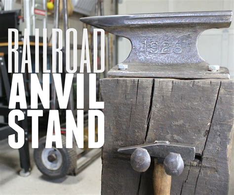 Diy Railroad Anvil Stand 5 Steps With Pictures Instructables