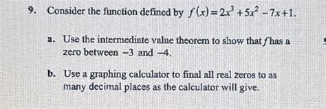 Solved Consider The Function Defined By F X X X X A Chegg