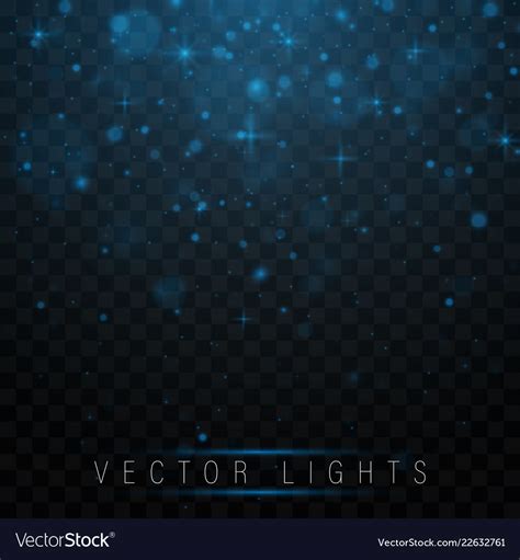 Magic Glow Light Effect Royalty Free Vector Image