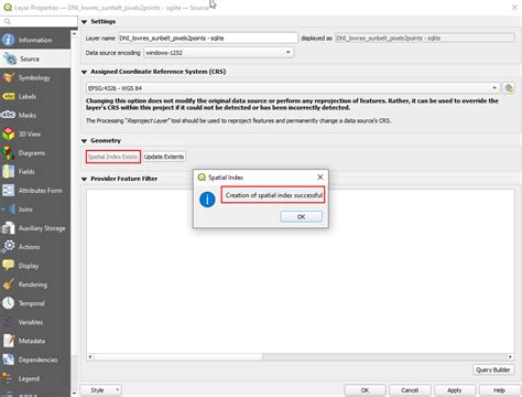 Spatialite Index Issue · Issue 23024 · Qgisqgis · Github