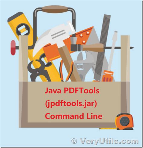 use java pdftools jpdftools jar command line to manipulate pdf files on windows mac and linux