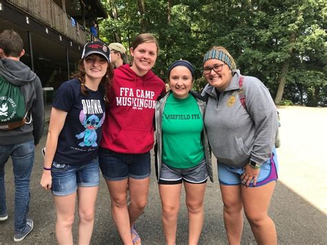 4 Fairfield Ffa Members Attend Camp Muskingum The Highland County Press