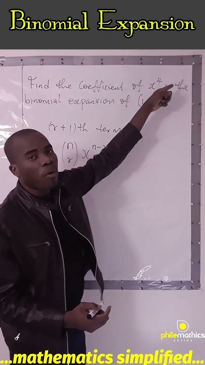 Finding The Coefficient Of A Binomial Expansion Easily Youtube