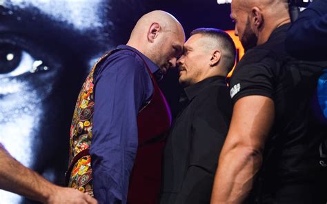 Press Conference Notes Tyson Fury And Oleksandr Usyk Set For