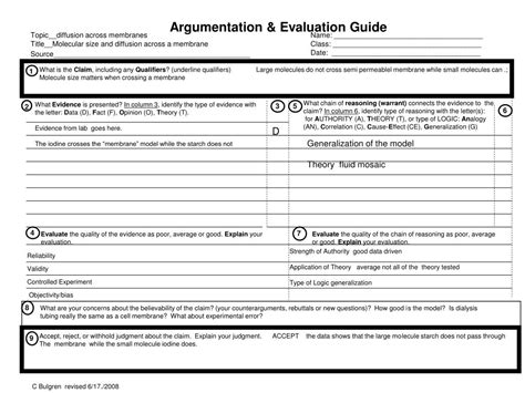 Ppt Argumentation And Evaluation Guide Powerpoint Presentation Free