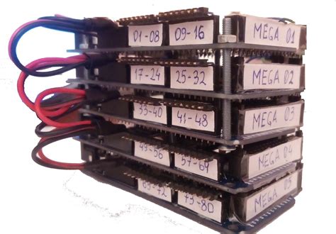 System For Reading An Array Of Analog Sensors And Display The Results