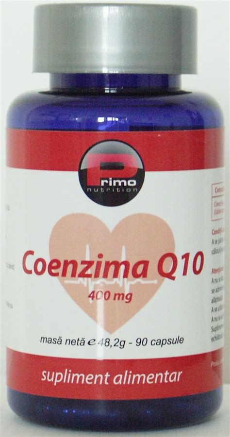Coenzima Q10 400 Mg 90 Capsule Kanekaq10™ Primo Nutrition