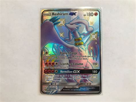 Reshiram Gx Shiny Hidden Fates Kaufen Auf Ricardo