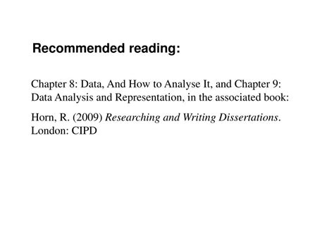 Ppt Lecture 8 Data Analysis Powerpoint Presentation Free Download